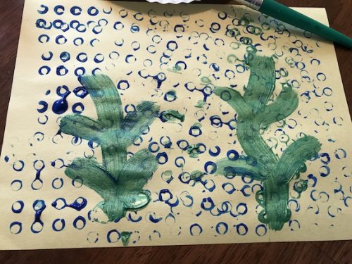 Let’s Create an Ocean Scene with LEGO Painting