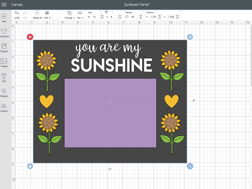 Let’s Create a Sunflower Picture Frame
