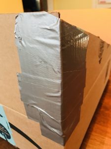 Easy Party Game for Kids from a Cardboard Box