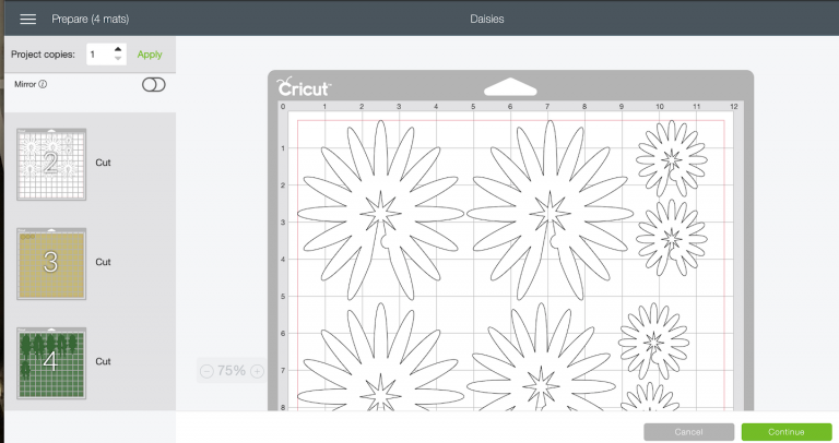Glue the flower pieces together. It has 3 large petals, 3 small petals ...