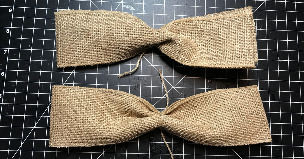 Follow the above steps again to create the bottom of the bow. Fold and ...