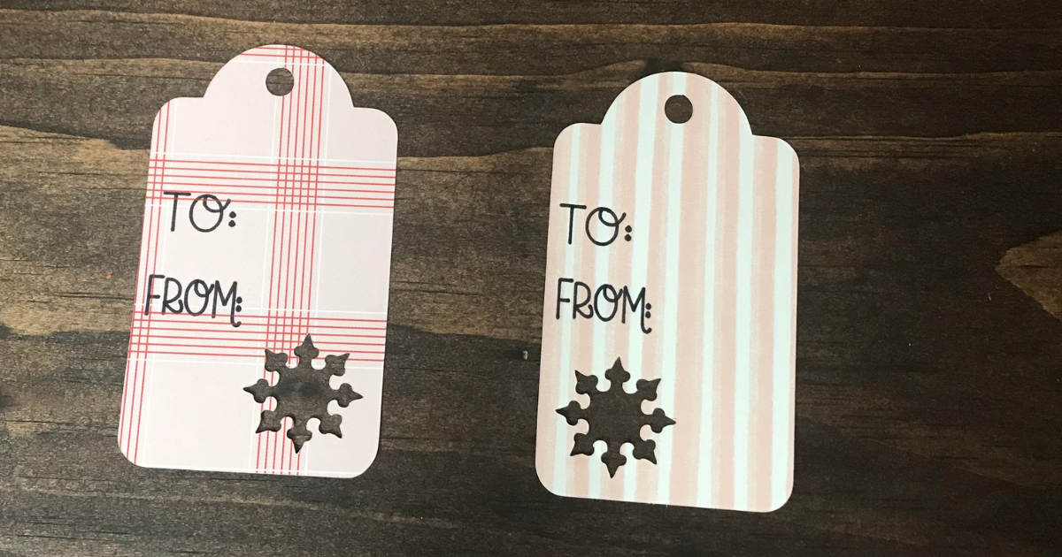 Writing on Cricut Joy Gift Tags